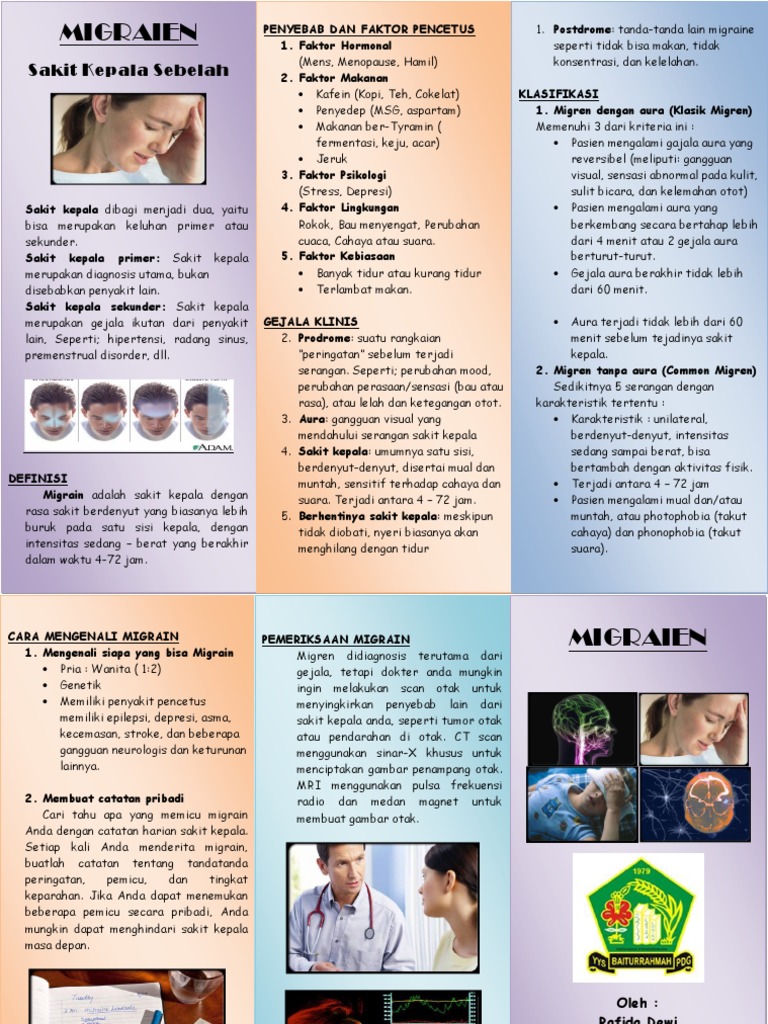 Leaflet Migrain | PDF