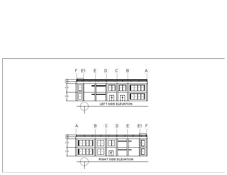Left Side and Right Side Elevation | PDF