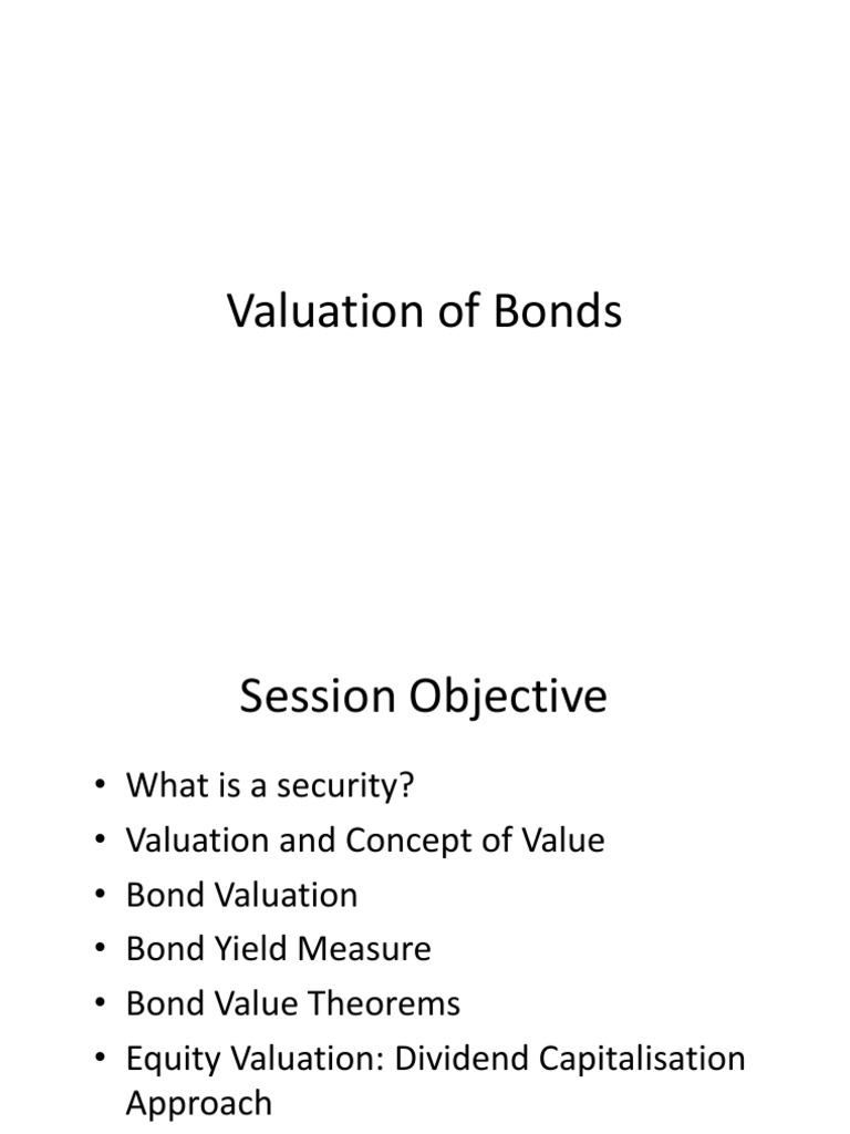 Valuation of Corporate Bonds: An In-Depth Analysis of Bond Pricing ...