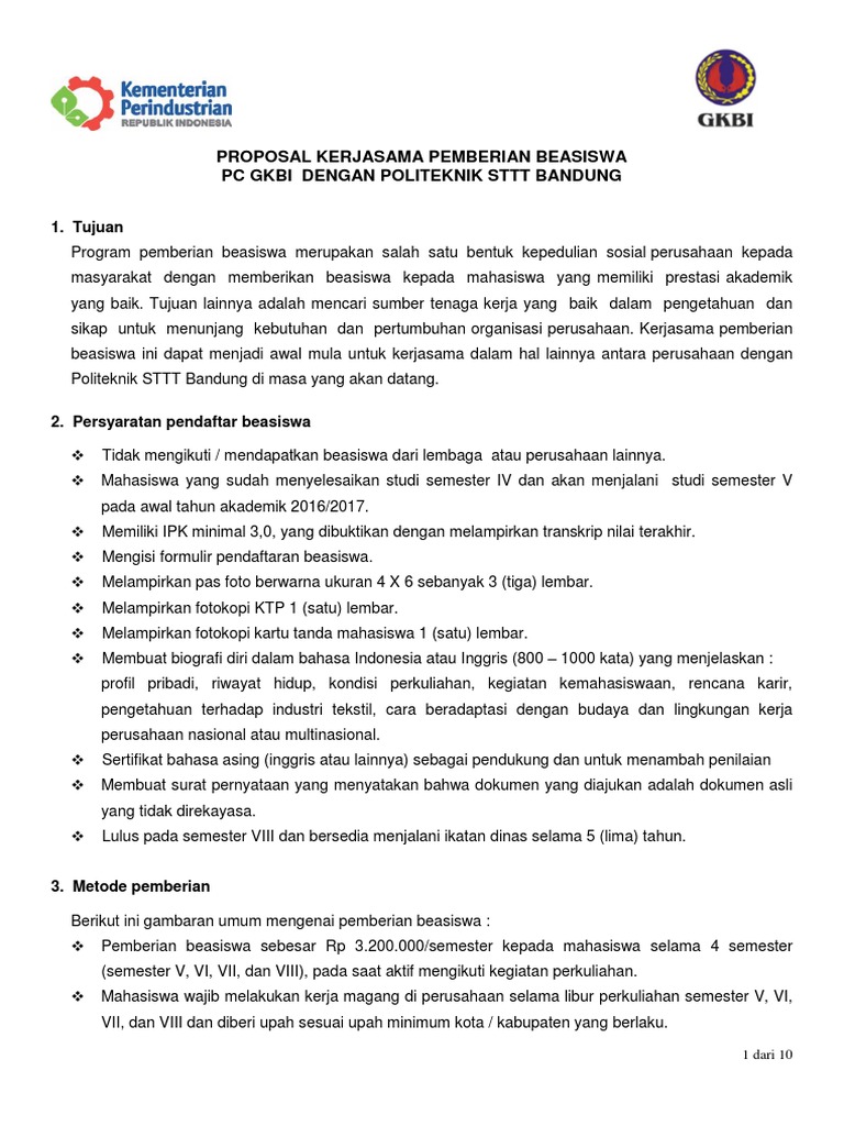 Skema Beasiswa | PDF