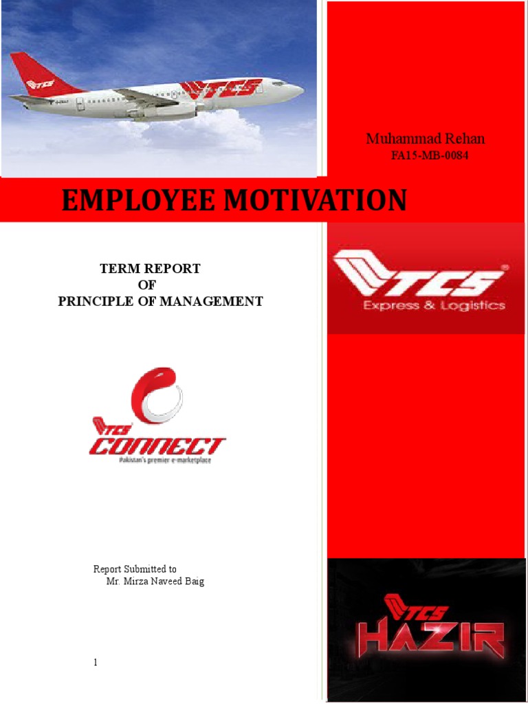 Employee Motivation Term Report of TCS | PDF | Motivation | Motivational