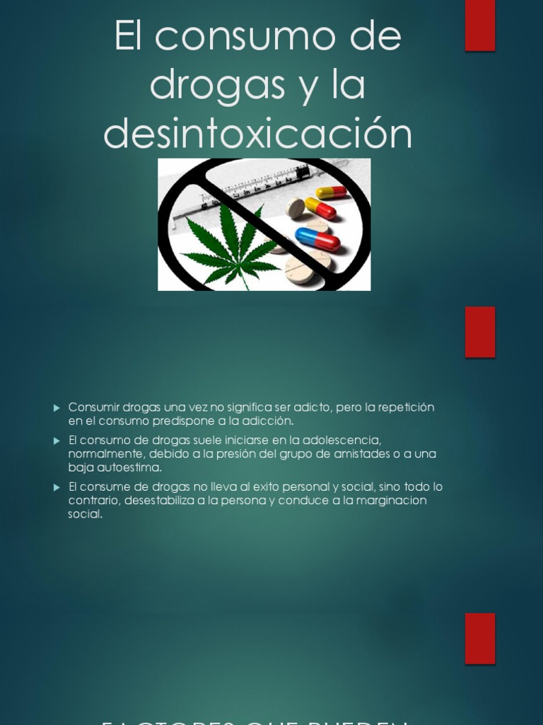El Consumo de Drogas y La Desintoxicacion | PDF
