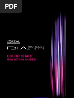 DIA Color Chart | PDF | Allergy | Porosity