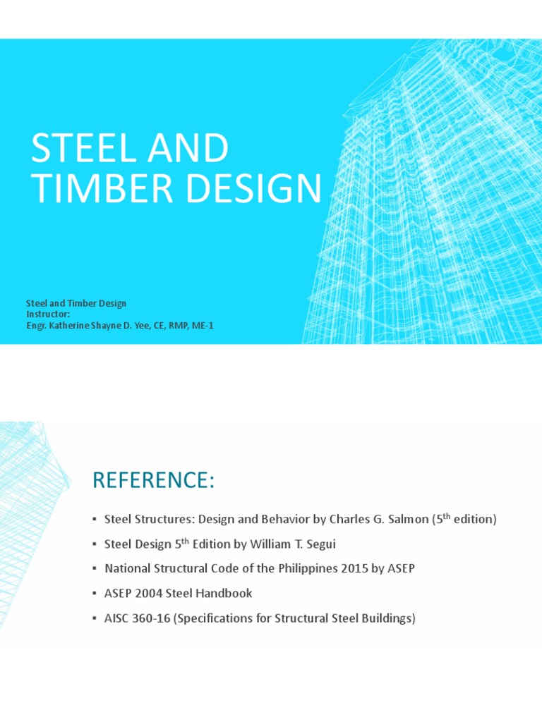 Introduction To Steel and Timber Design | Download Free PDF ...