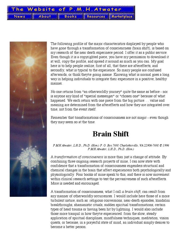 Brain Shift | PDF | Consciousness | Experience