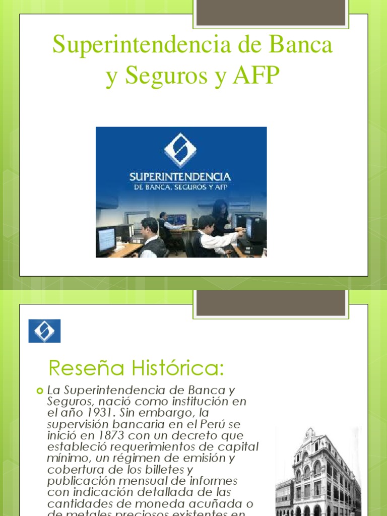 96633317-Superintendencia-de-Banca-y-Seguros[1].pptx | Seguro | Sistema financiero