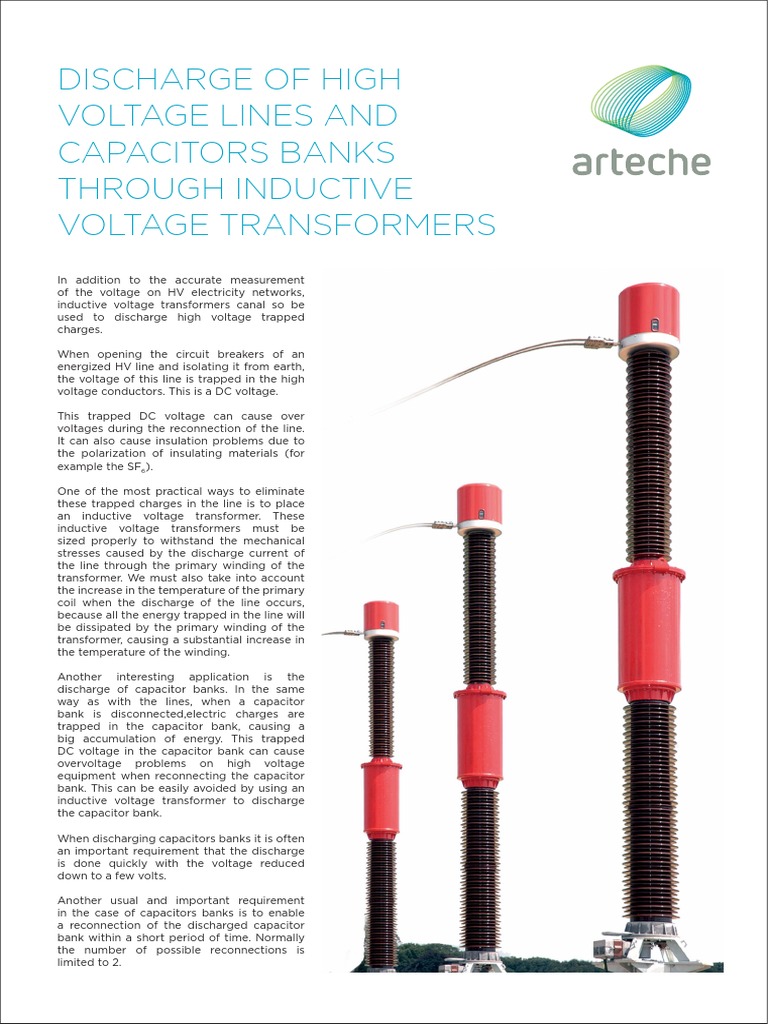 ARTECHE - NT - IVT For Line and Cap Bank Discharge - EN | PDF ...