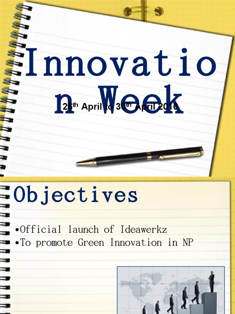 Green Innovation Week at NP | PDF