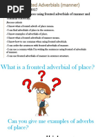 Punctuating Titles Chart | Preposition And Postposition | Adverb