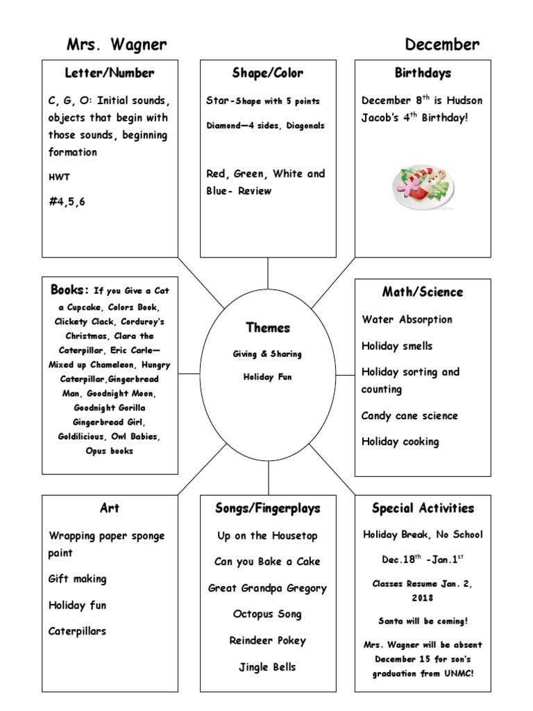 December Monthy Curriculum 2017 (Repaired) | PDF