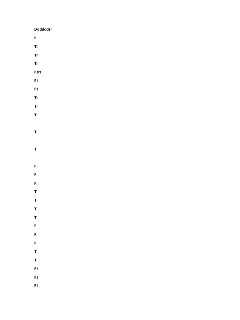 DDDDDDSR R TR TR TR RTRT RT RT TR TR T | PDF | Technology & Engineering