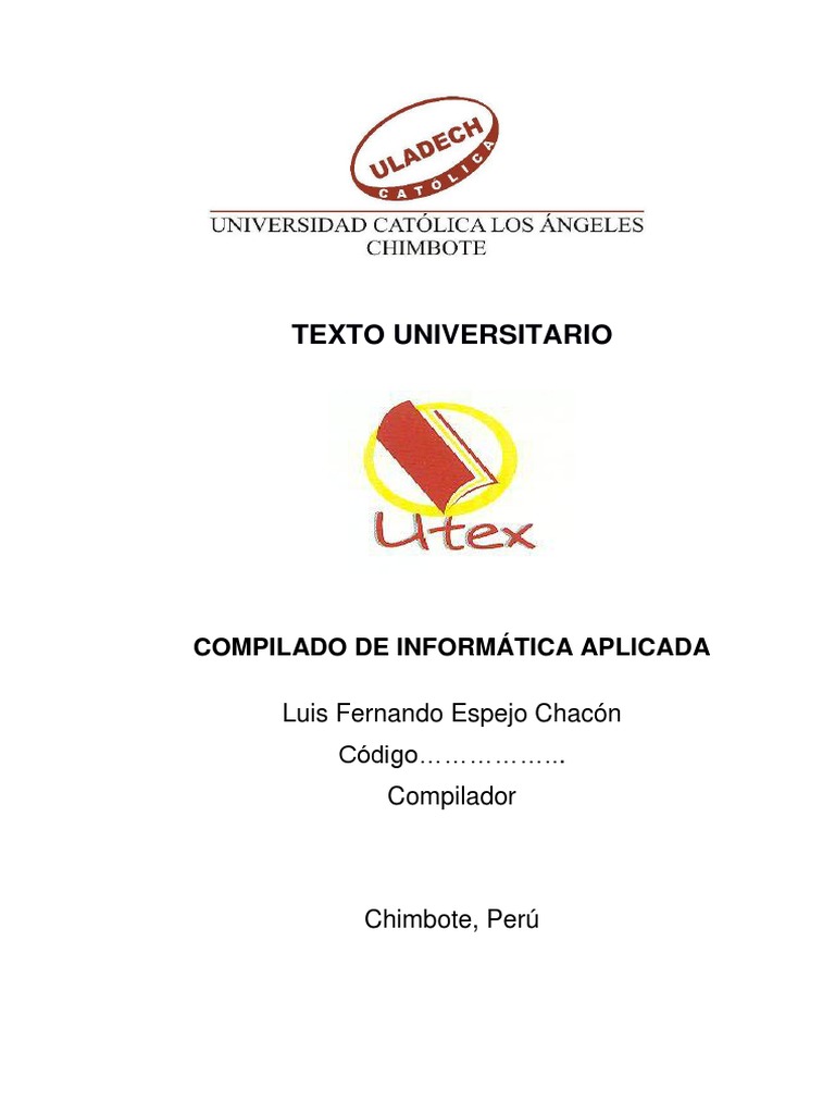 Texto Compilado de Informática Aplicada | PDF | Contabilidad | Bancos