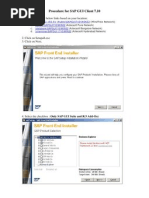 Sap Gui Ver 770 | PDF