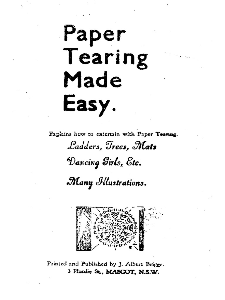 Paper Tearing Made Easy | PDF | Nature
