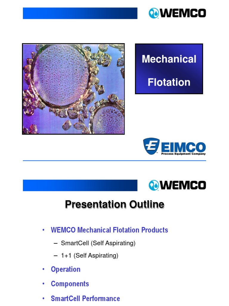Wemco Presentation | PDF | Physical Sciences | Chemical Engineering