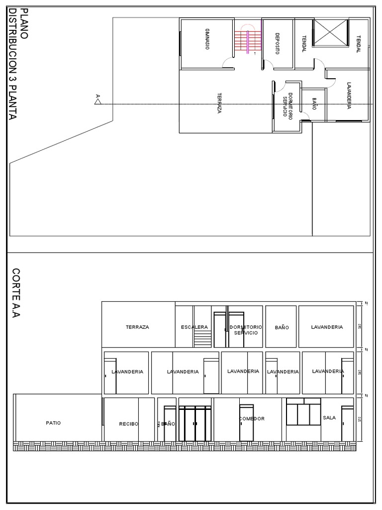 Plano c2 Hoja A3 Escala | PDF