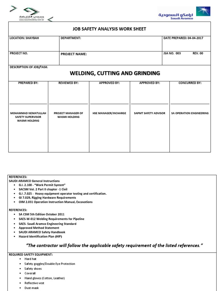 Welding, Cutting and Grinding | PDF | Welding | Construction