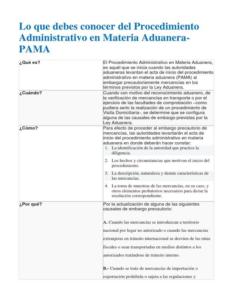 Lo Que Debes Conocer Del Procedimiento Administrativo en Materia ...