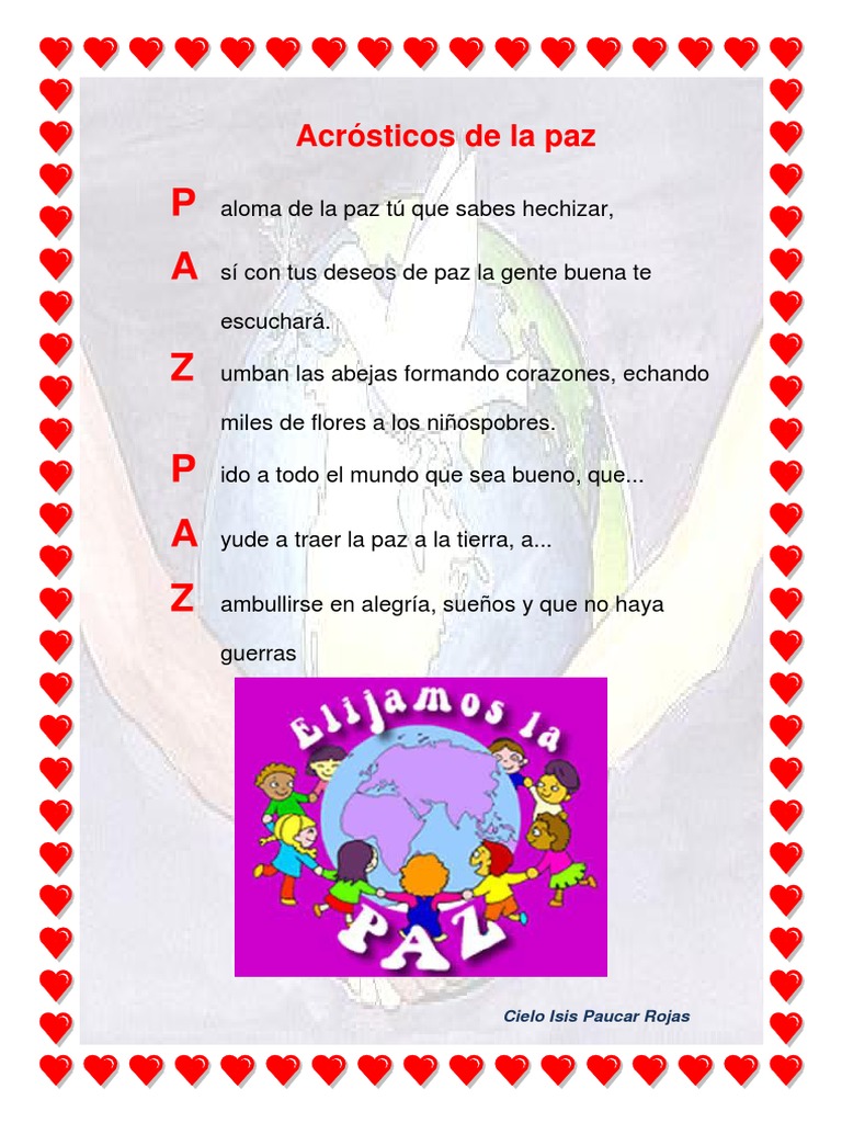 Acrósticos de La Paz