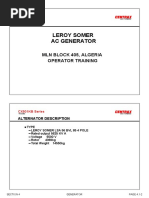 Synchronous Generator: Data Sheet | PDF | Electric Generator ...
