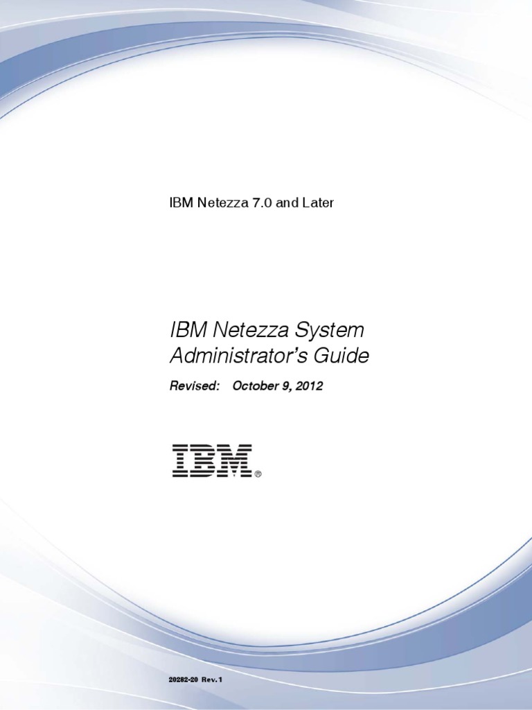 Netezza System Administrator's Guide PDF | PDF | Command Line Interface | Backup