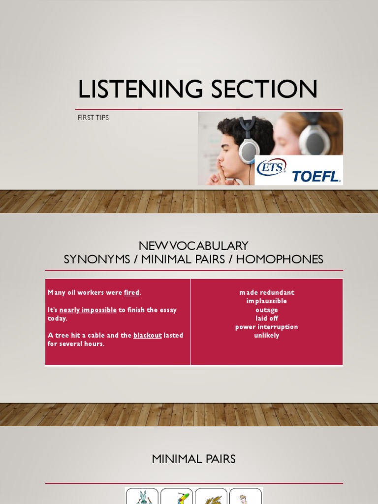 Listening Section | PDF