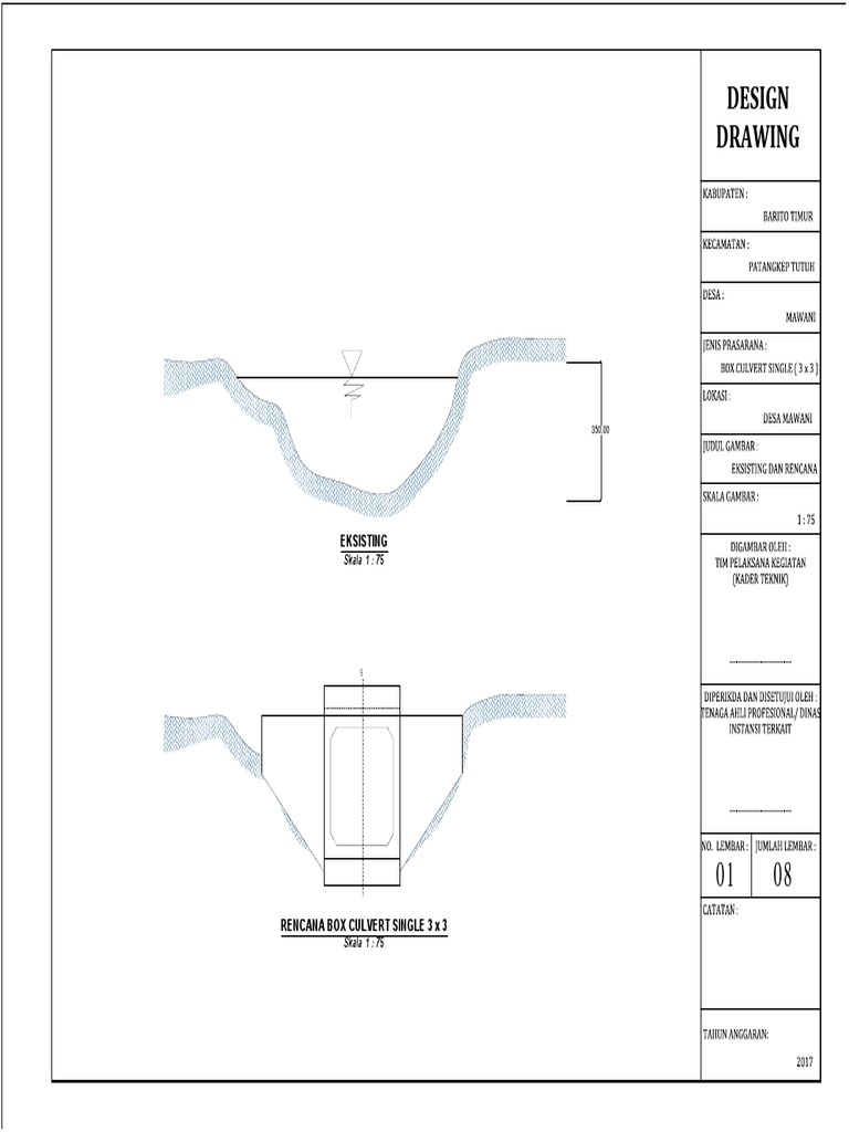 GAMBAR BOX CULVERT 3X3.pdf