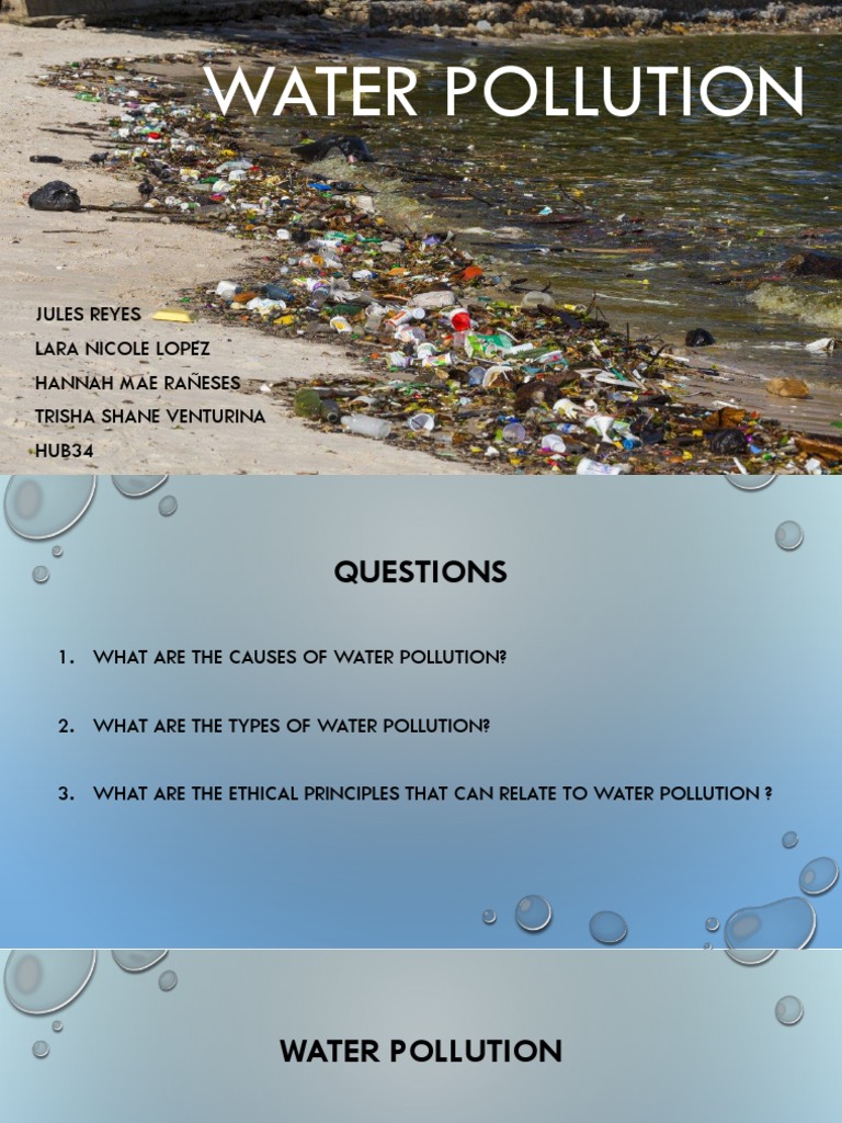 Water Pollution | PDF | Water Pollution | Pollution