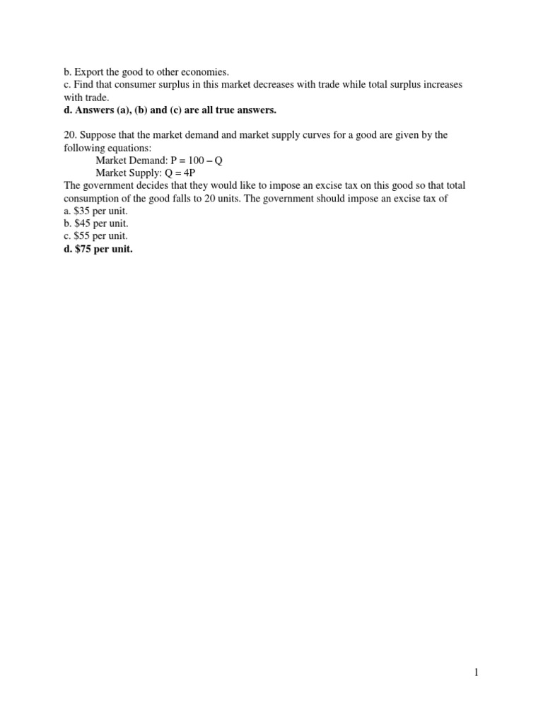 D. Answers (A), (B) and (C) Are All True Answers | PDF
