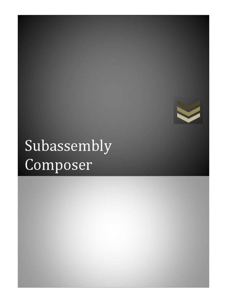 Autodesk Subassembly Composer Pdf Parameter Computer Programming Application Programming 
