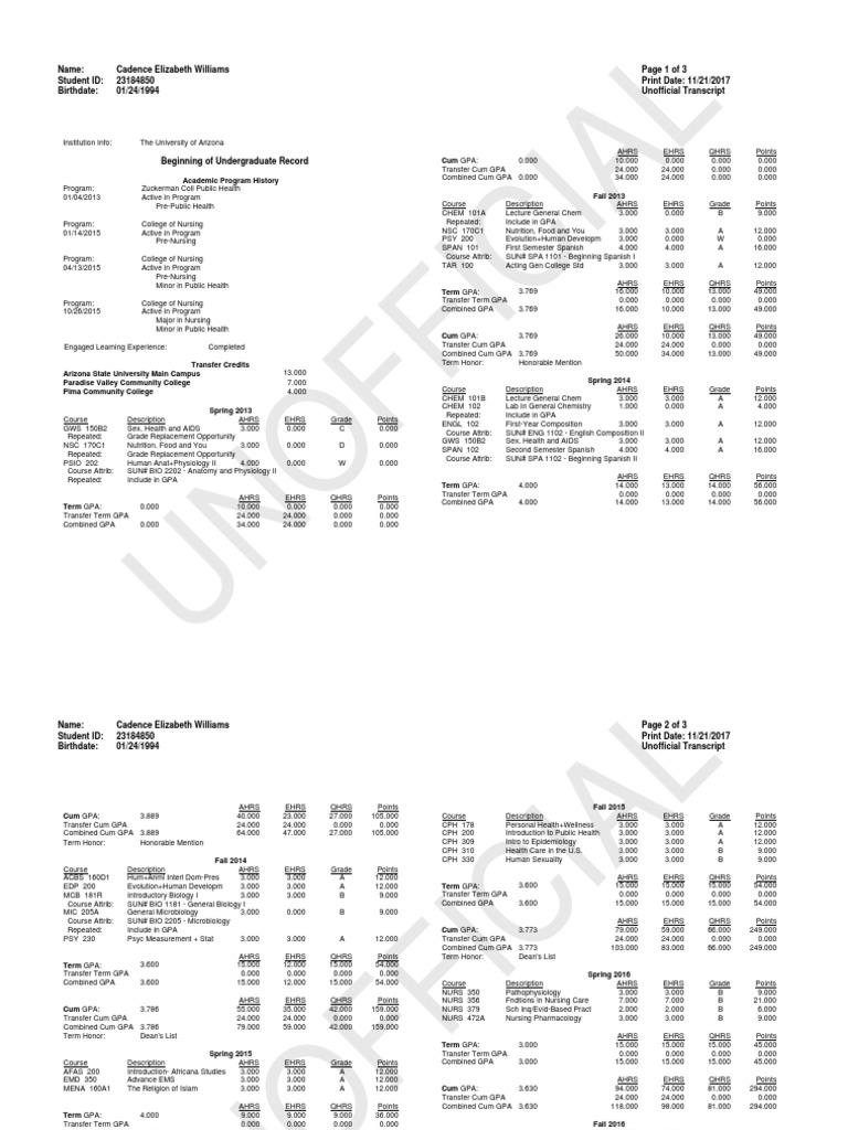 Transcript | PDF | Behavior Modification | Academia