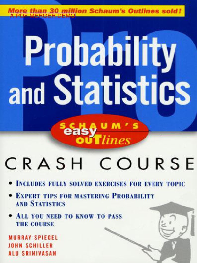 Schaum S Easy Outlines - Probability and Statistics | PDF