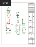 Desain dan Detail Tandon Air DWG | PDF