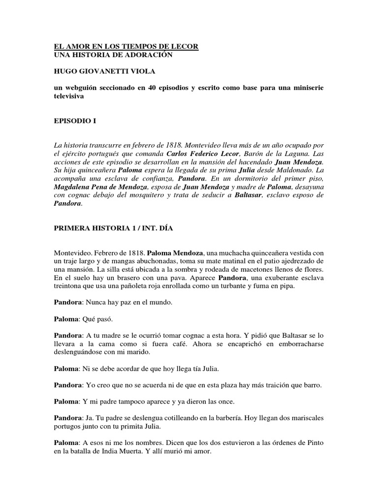 El Amor en Los Tiempos de Lecor | PDF | María, madre de Jesús | Amor