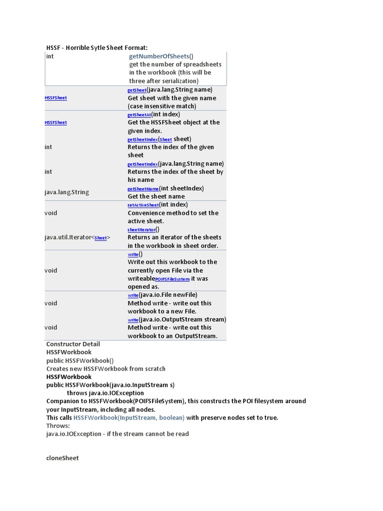 Getnumberofsheets: Hssfsheet Getsheet | Download Free PDF | Boolean ...