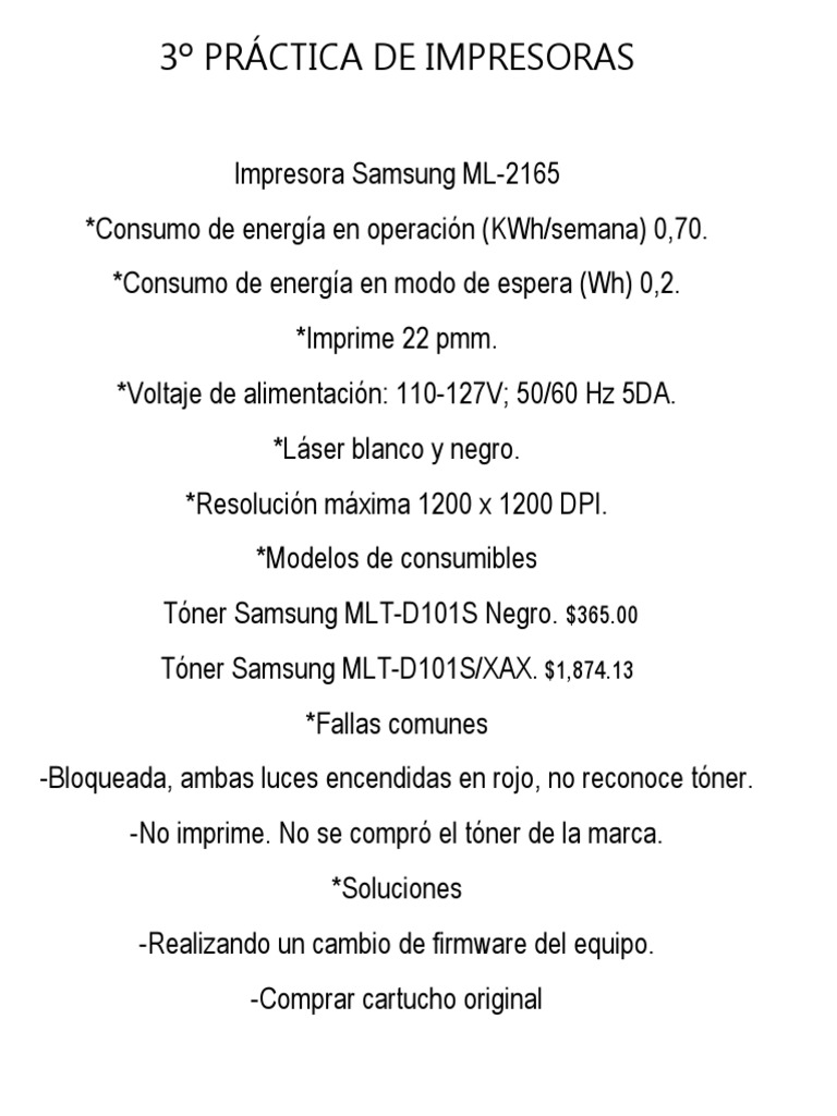 Impresora HP Deskjet 695C: Especificaciones y Soluciones | PDF ...