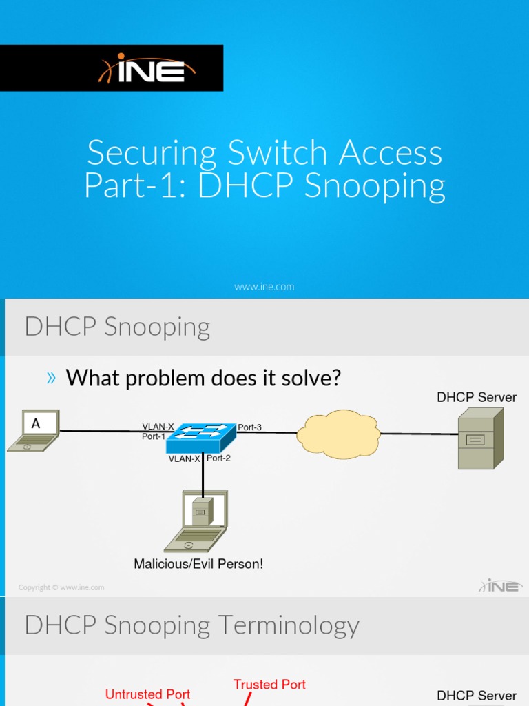19 Securing Switch Access Part 1 | PDF