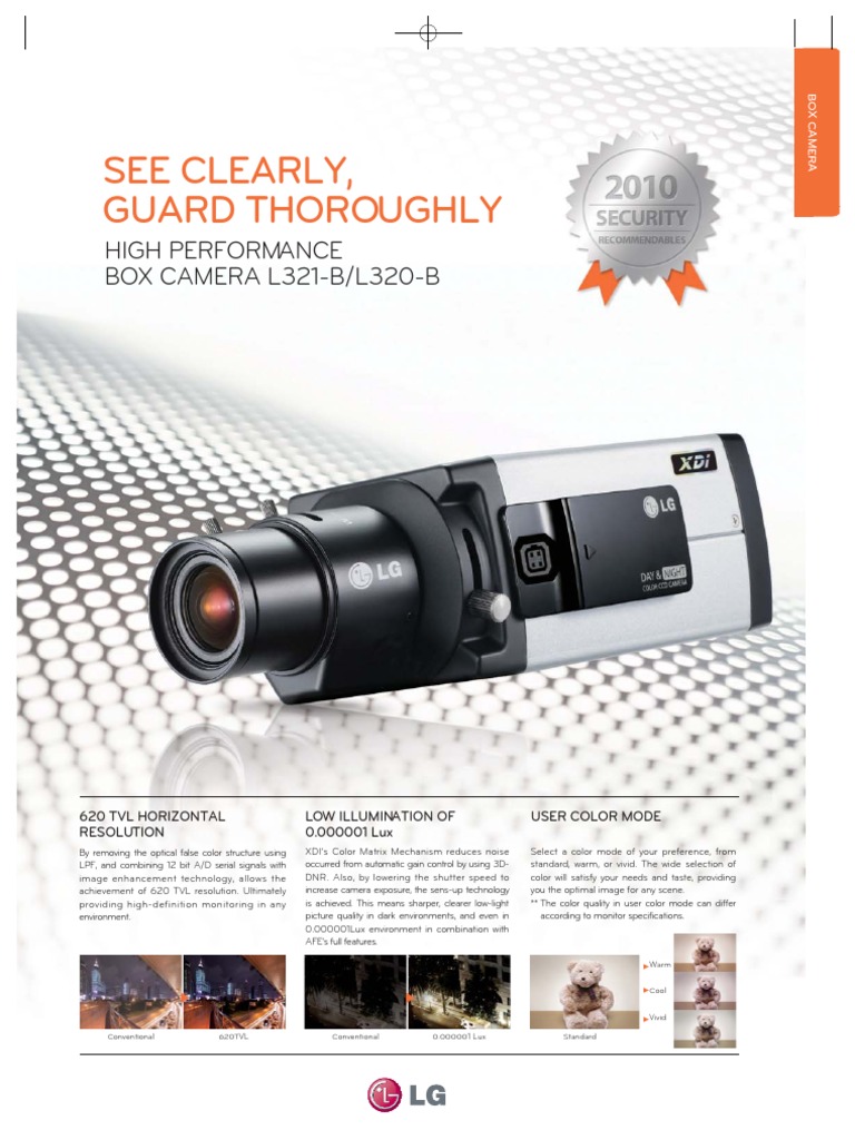 2010 LG Security Les | PDF | Camera | Digital Video Recorder
