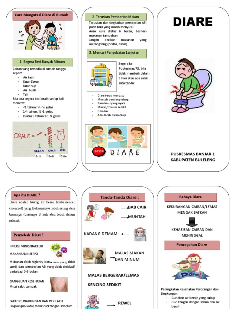 Leaflet Diare | PDF