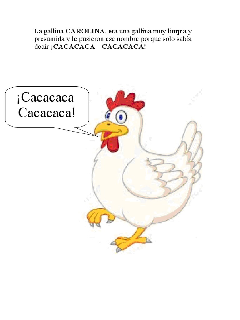 La gallina Carolina y sus amigos | PDF