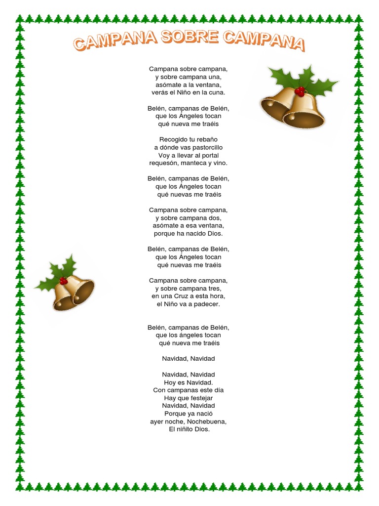 Campana Sobre Campana | PDF | Papá Noel | Navidad