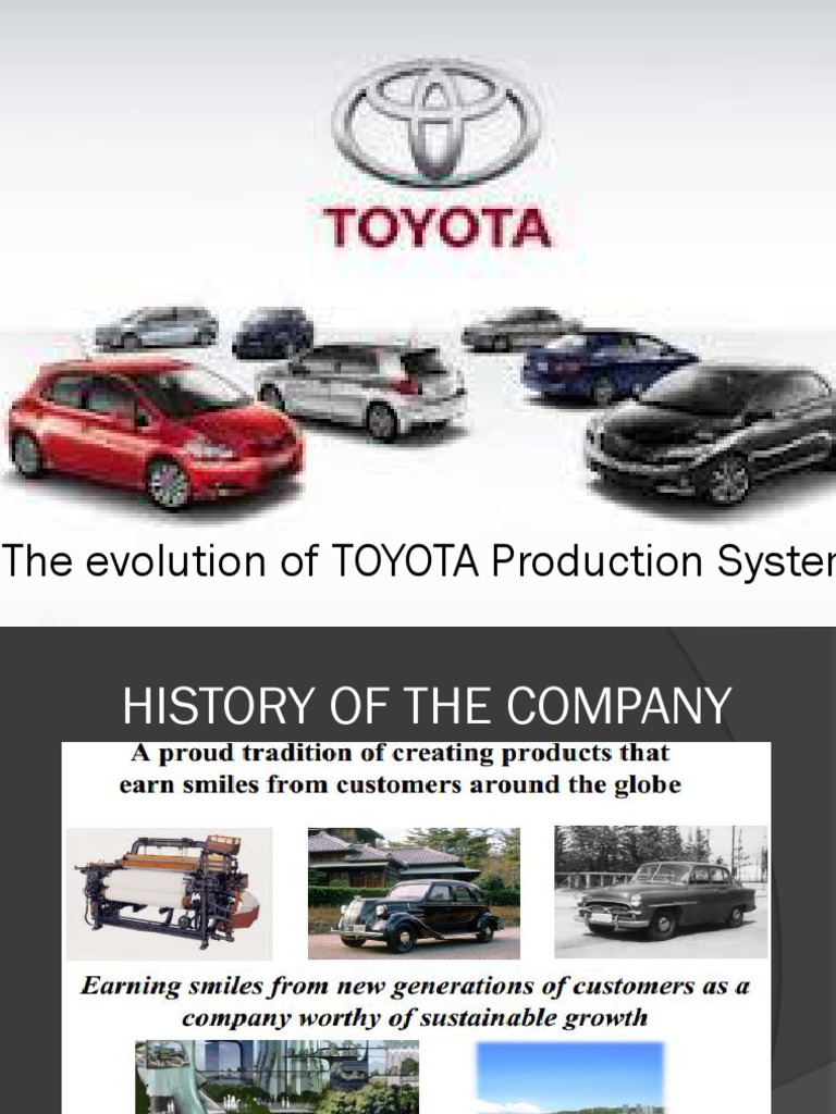 The Evolution of TOYOTA Production System | PDF | Competition ...