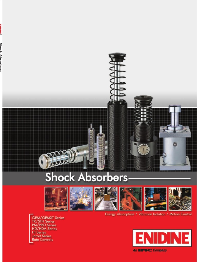 Enidine Shock Absorber | PDF | Rotation Around A Fixed Axis | Applied ...