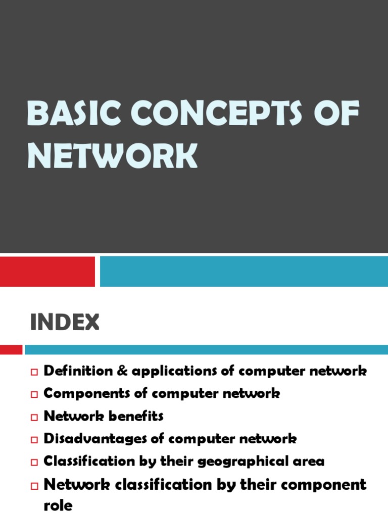Basic Network Concepts | PDF | Local Area Network | Computer Network