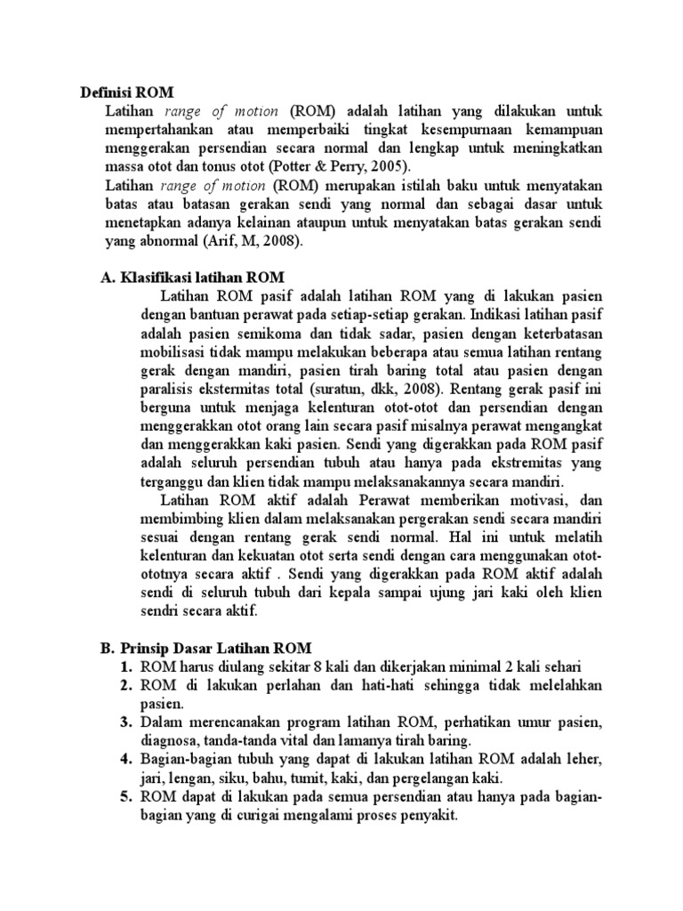Definisi ROM | PDF