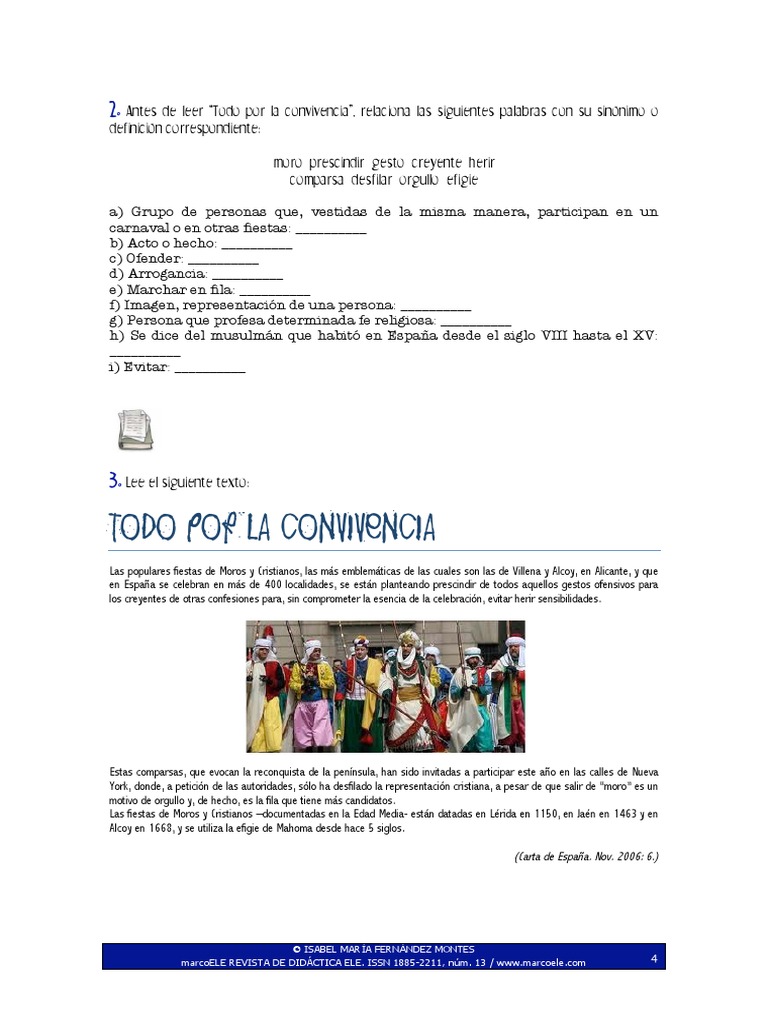 Moros y Cristianos | PDF | Religión y creencia