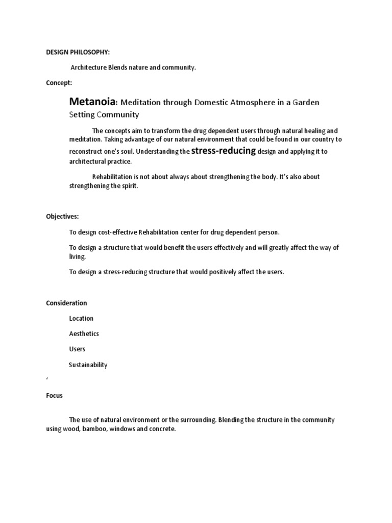 Design Concept | PDF