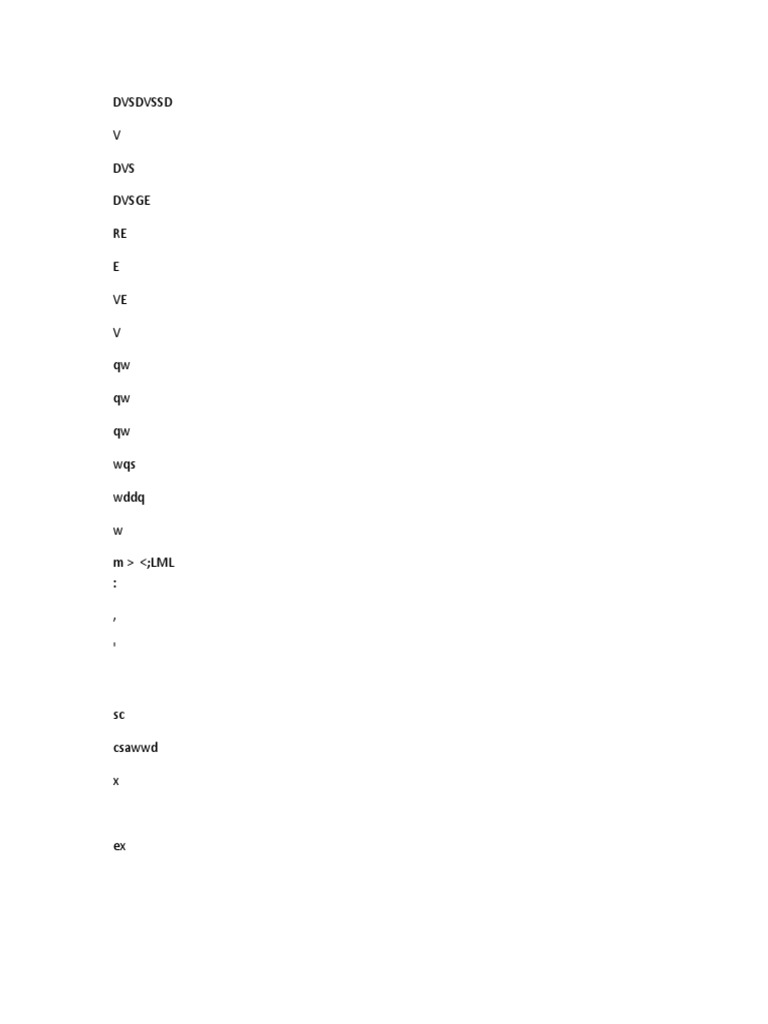 DVSDVSSD V DVS Dvsge RE E VE V QW QW QW Wqs WDDQ W M LML:, ' | PDF