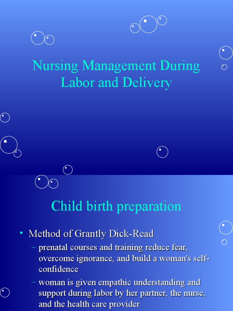 Nursing Care in Labor and Delivery | PDF | Childbirth | Uterus