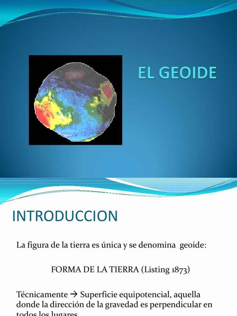 El Geoide-1 | Gravedad | Fuerza